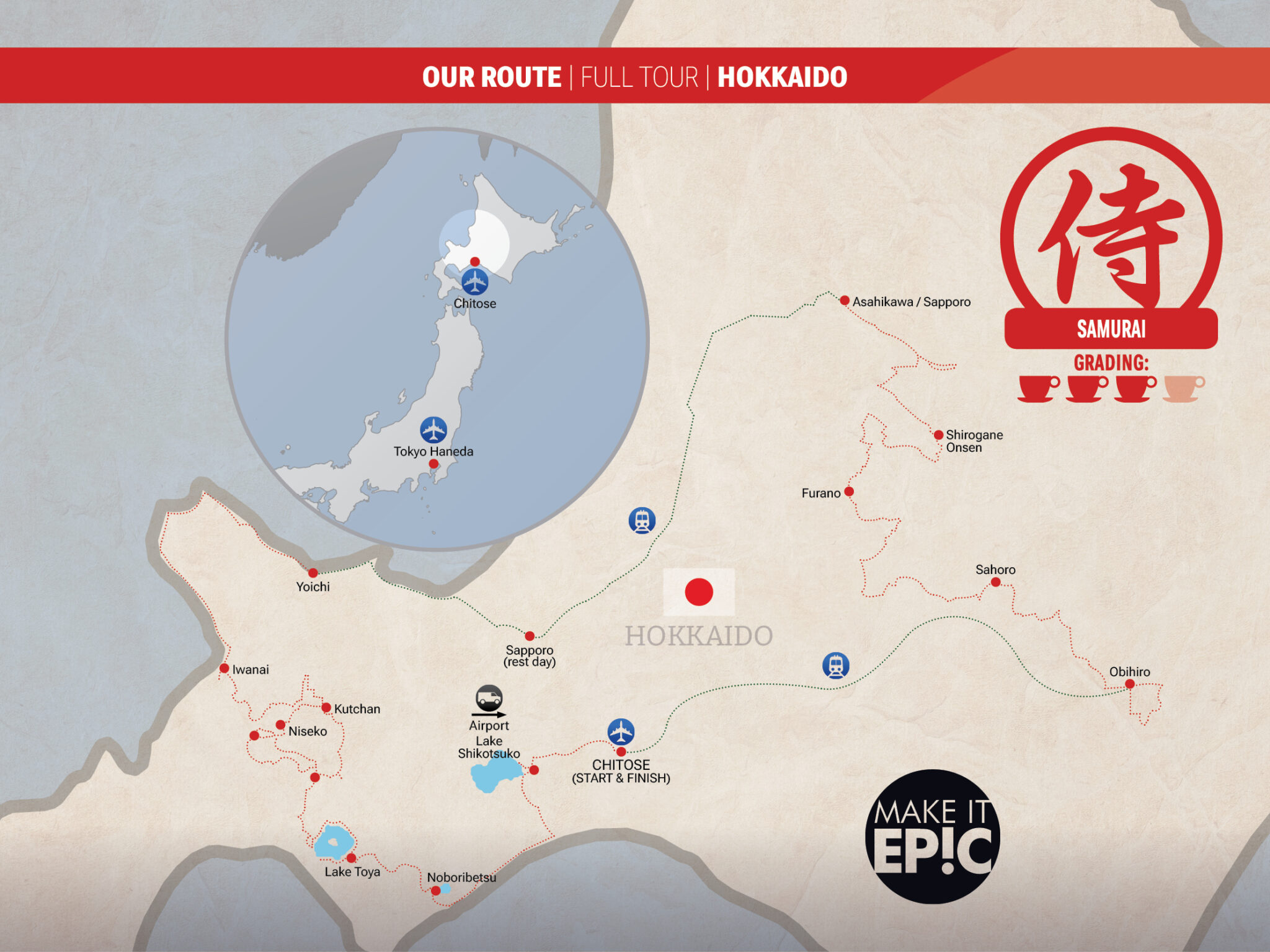 Ride and Seek - Tour: Hokkaido - Japan's Last Frontier